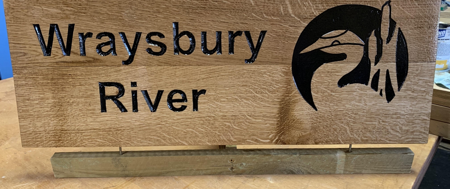 River Signage in the Colne Valley - Colne Valley