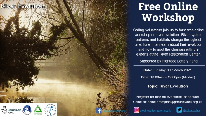 River Evolution - Online Workshop - Colne Valley