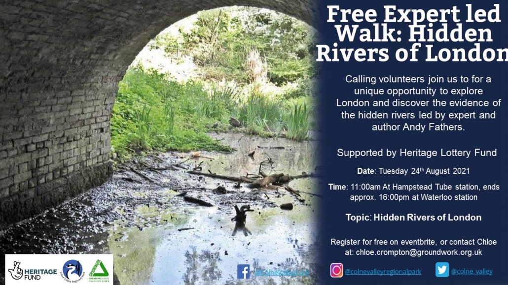 Hidden Rivers of London - Expert Led Guided Walk - Colne Valley ...