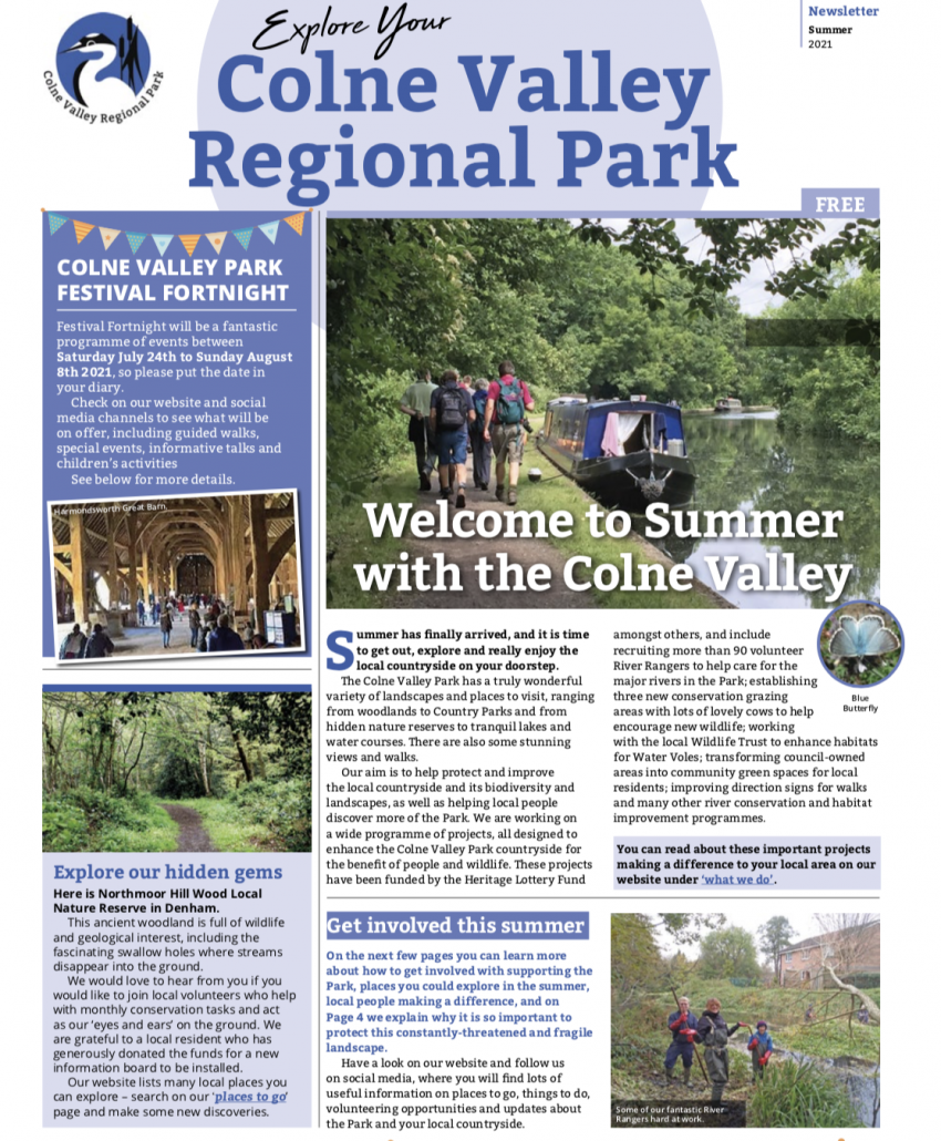 Explore your Colne Valley Park – Summer edition is ready! - Colne ...
