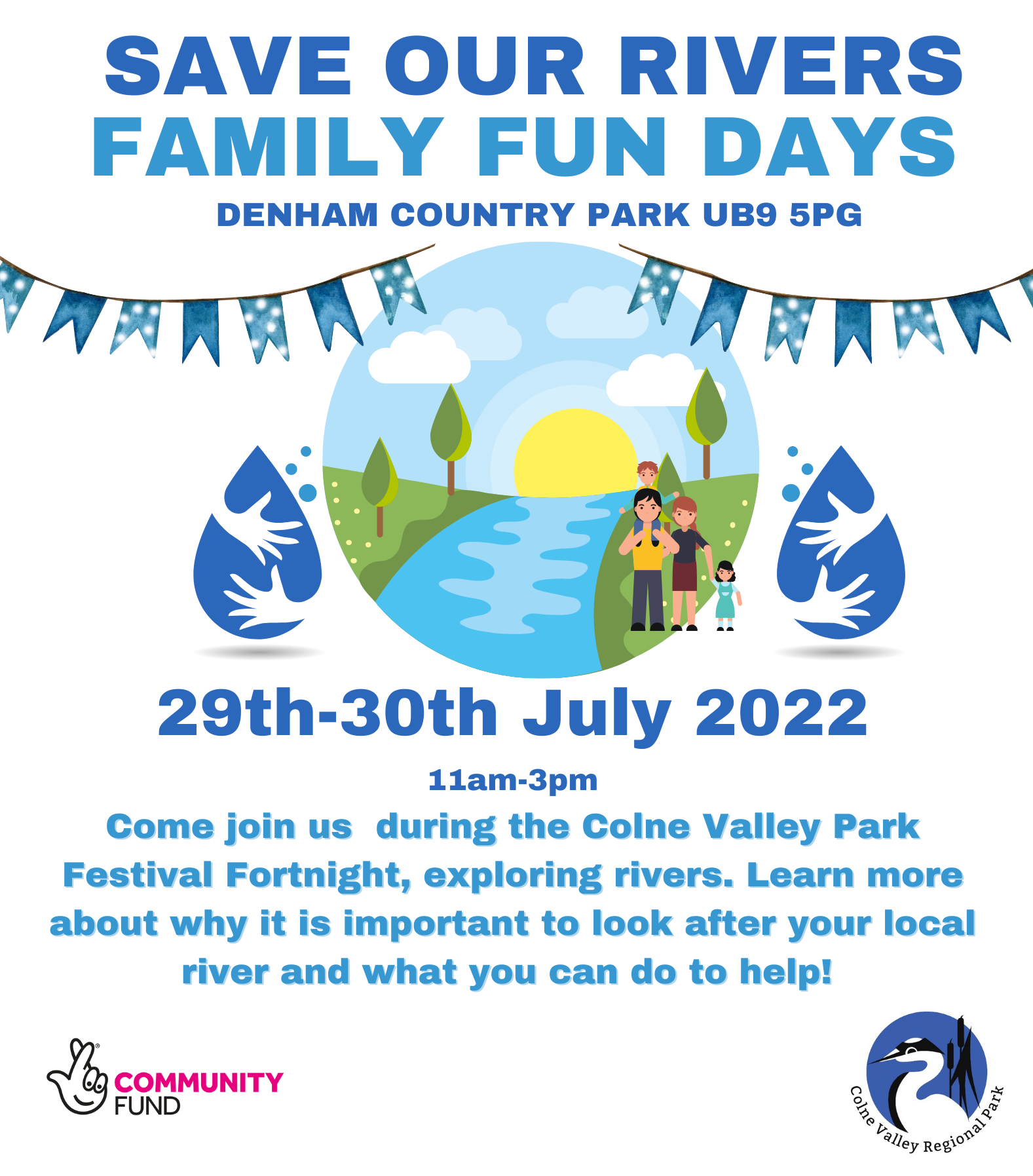 Save our Rivers Family Fun Days during Festival Fortnight - Colne ...