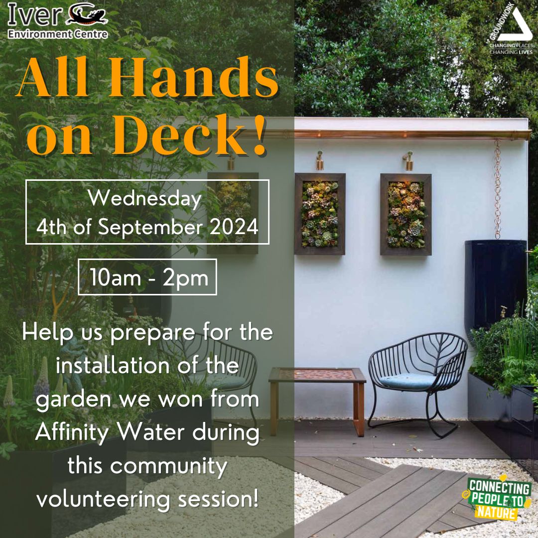 All Hands On Deck - Affinity Water Garden Prep at Iver Environment ...